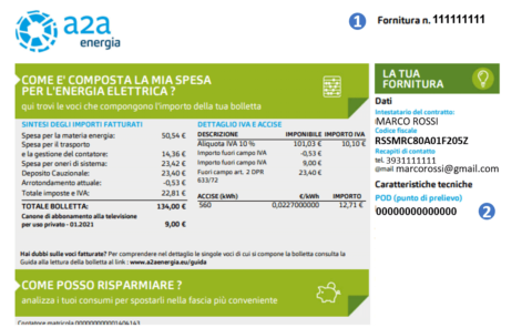 Voltura A2A Guida Completa: Costi, Modalità, Numero Verde - Switcho