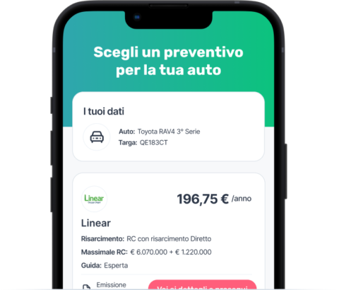 Linear Assicurazioni: Calcolo Preventivi Auto e Moto | Switcho